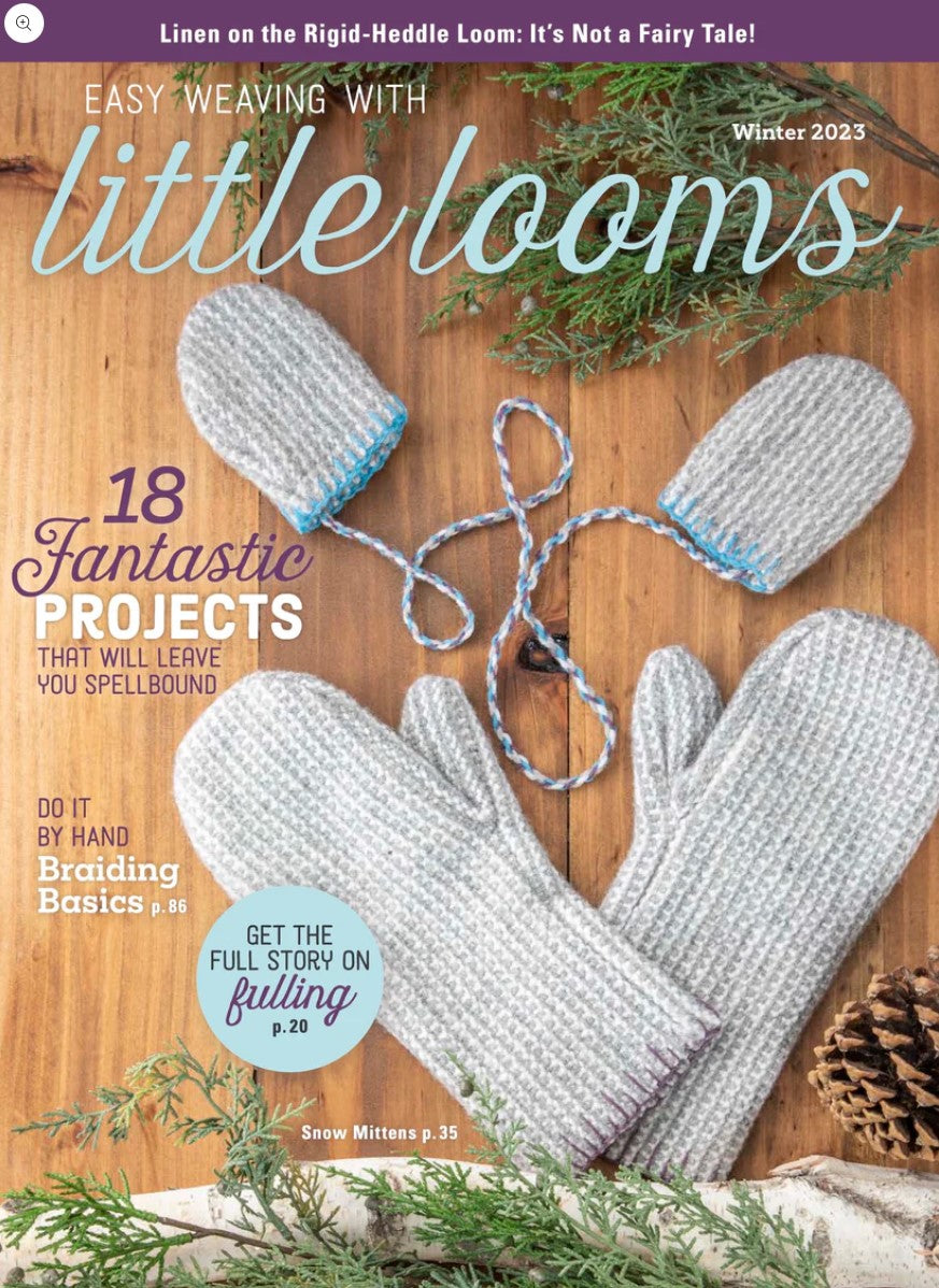 Little Looms - Magazine for Rigid Heddle and other small looms – LoftyFiber