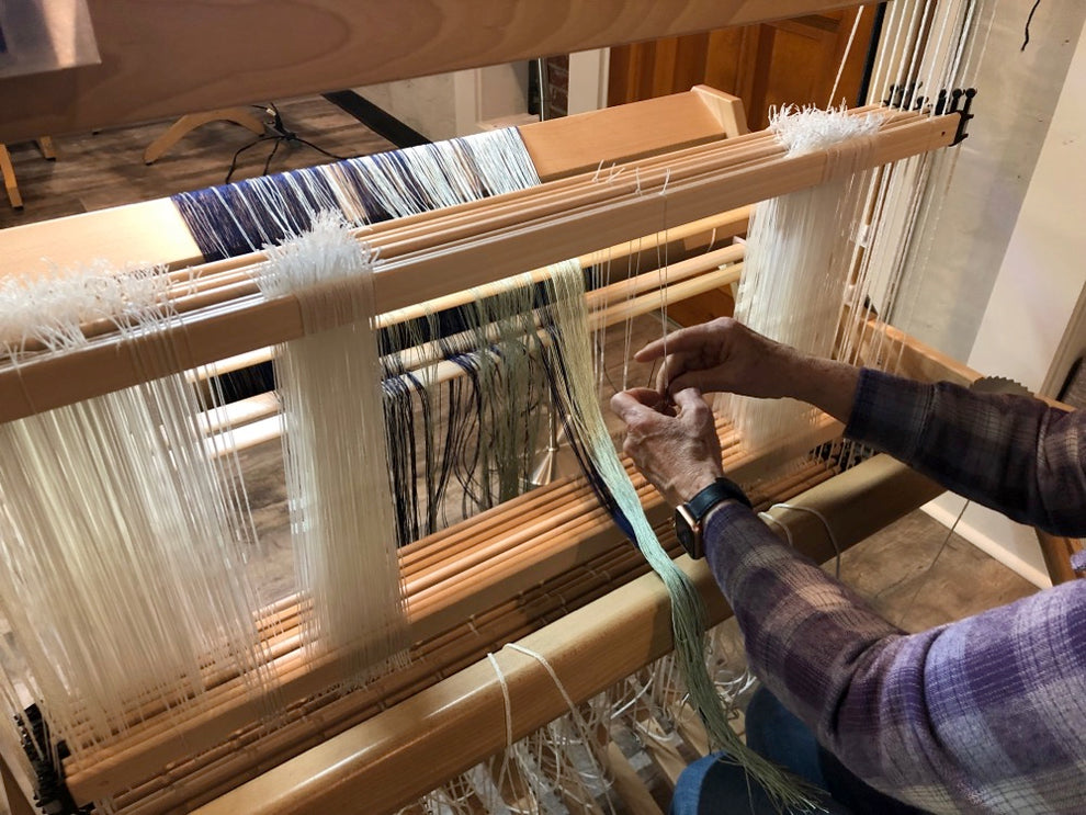 Double Warp Helping Hands - Louet Spring and David – LoftyFiber
